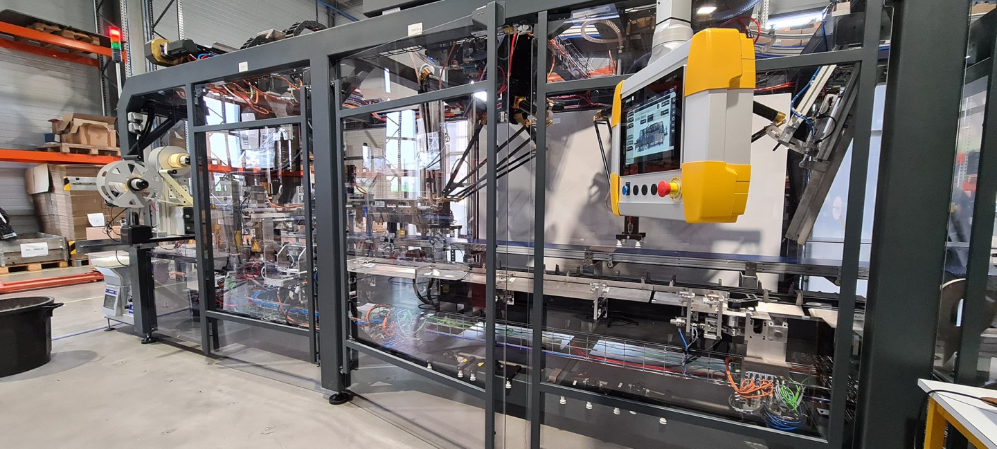 Complete end of packaging line for sealed trays | Case study | MG Tech